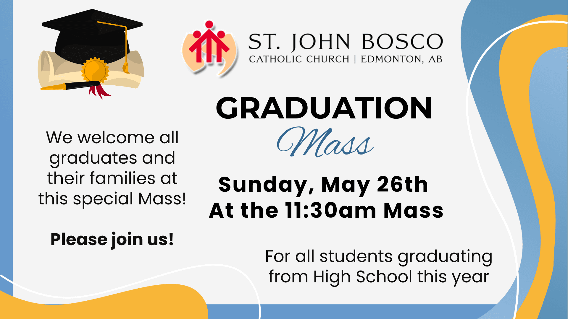 St. John Bosco Catholic Church – Roman Catholic Church serving Edmonton ...
